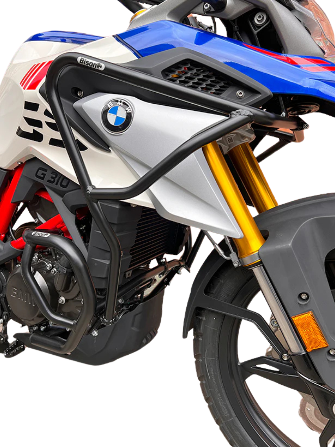 DEFENSA MOTOR BMW G 310 GS (ALTA Y BAJA) – LION ACCESORIOS MOTO